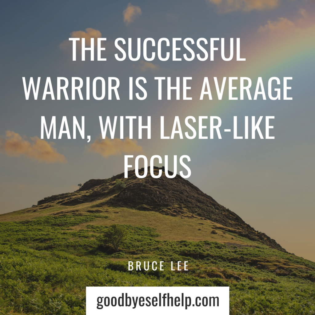 47 Incredible "Stay Focused" Quotes to inspire you - Goodbye Self Help