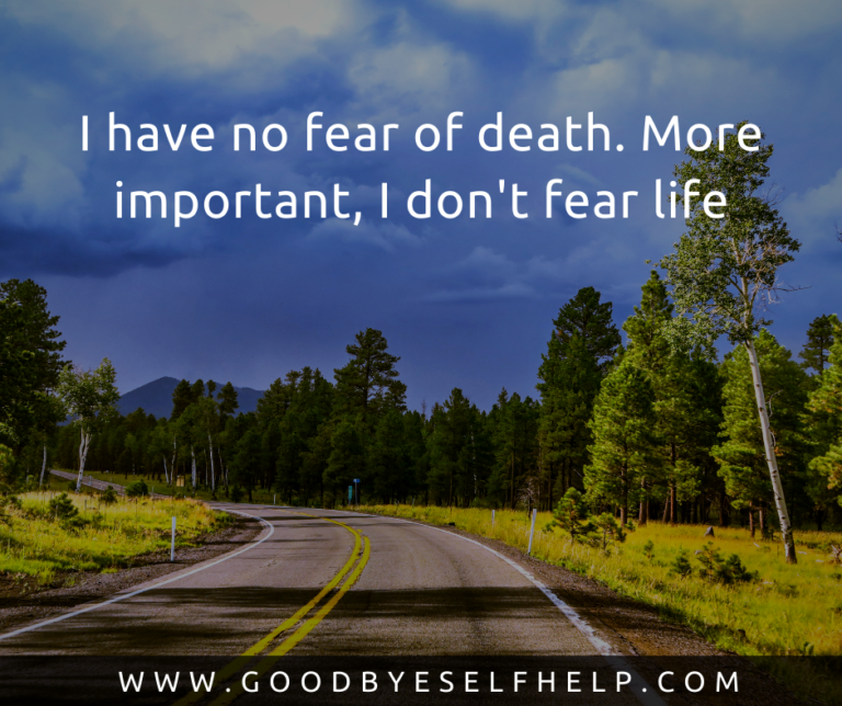 41 No Fear Quotes - Goodbye Self Help